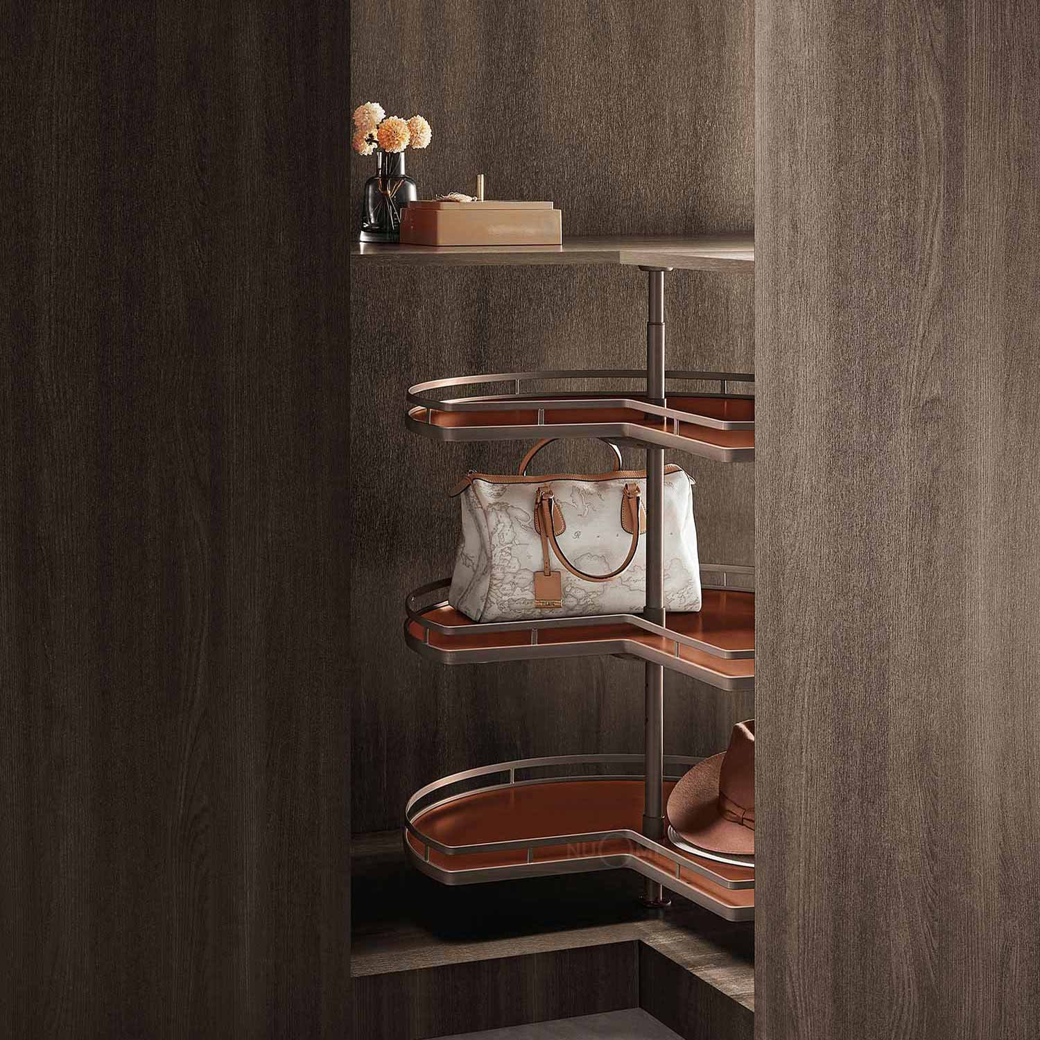 Ralphie Series 360° Three-tier Roatable Corner Shelf – Juri Shpk